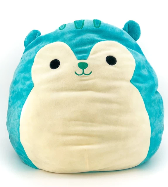 SQUISHMALLOWS SANTIAGO THE Blue Squirrel Soft Squishmallow 16" Kellytoy ...