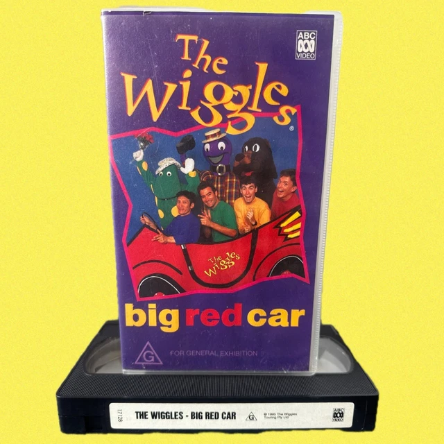 THE WIGGLES BIG Red Car VHS 1995 Original Cast Vintage ABC $39.95 ...