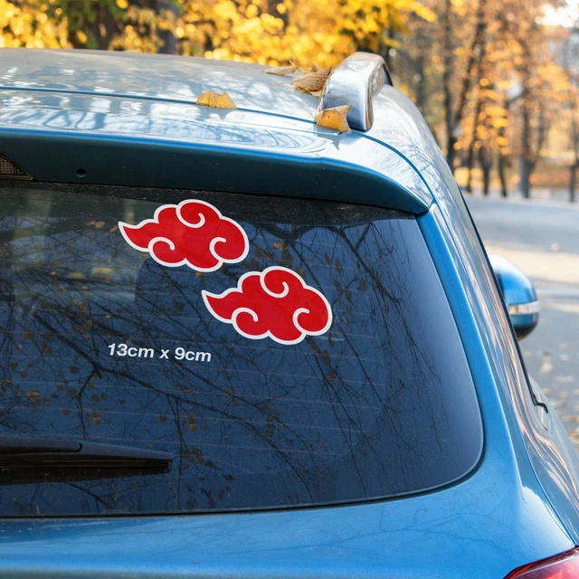 NARUTO THE AKATSUKI Cloud Symbol JDM Laptop , Car Decal Sticker $7.00 ...