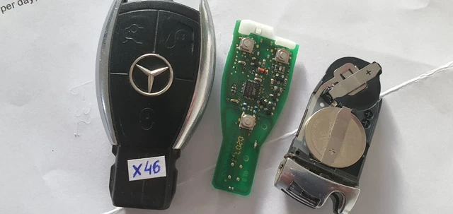 MERCEDES SMART REMOTE Key Fob 5WK4 9030/34 pcb: 6595472101 Siemens VDO ...
