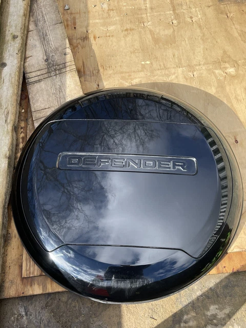 LAND ROVER DEFENDER L663 Genuine Black Spare Wheel Cover santorini 2020 ...