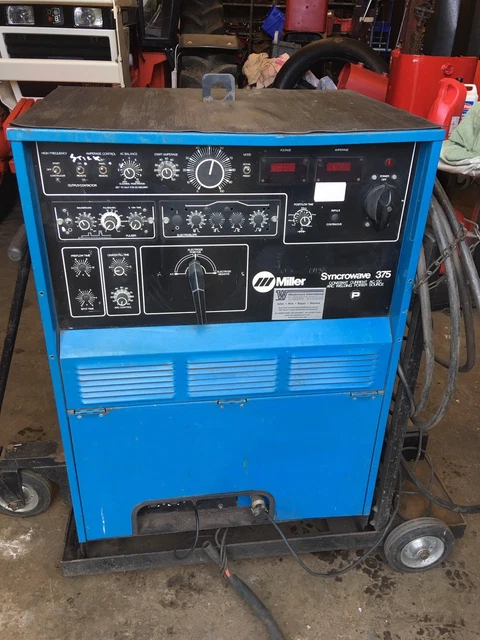 MILLER SYNCROWAVE 375 Ac/Dc Tig Welding Machine £700.00 - PicClick UK