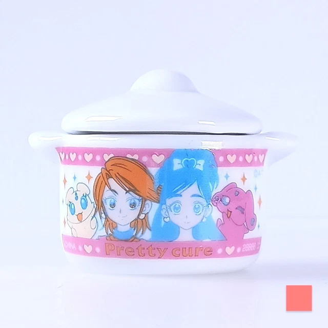 MINI POT CURE noir et cure blanc precure joli plat japonais Bandai ...