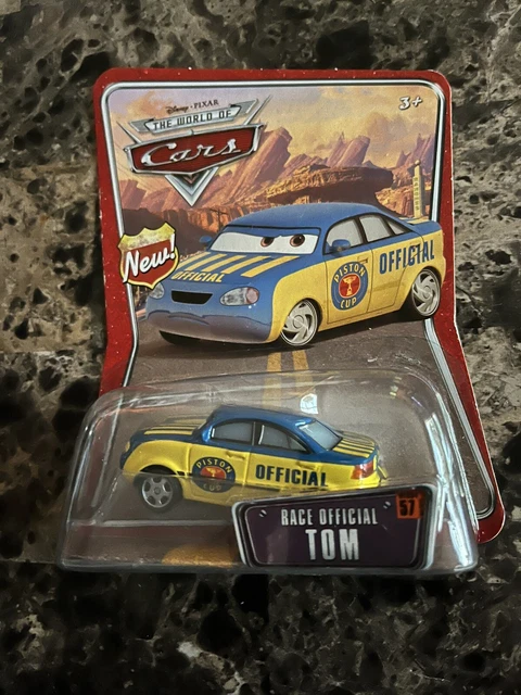 MATTEL DISNEY PIXAR Cars “Race Official Tom” #57 M4242 $7.00 - PicClick