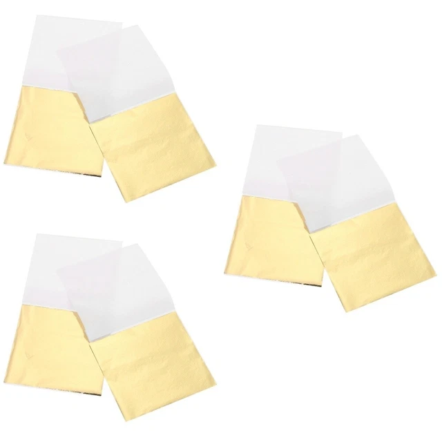200 SHEETS FOIL Flakes Gold Flakes Craft Gold Foil Crafts DIY Home ...