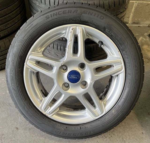 GENUINE OEM FORD FIESTA MK7 15” 4x108 ALLOY WHEEL X 1 SINGLE SPARE G1B5 ...