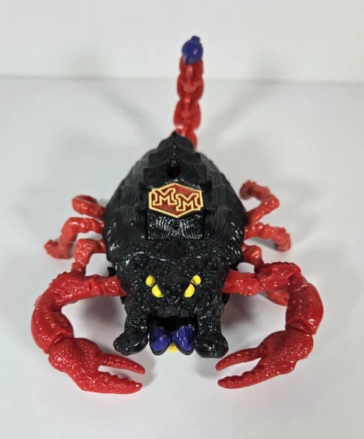 1993 MIGHTY MAX Doom Zones Stings Scorpio 100% COMPLETE Blue Bird Toys ...