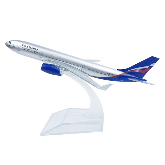A380 RUSSIAN AIRLINES For Airbus Civil Airliner Model 16cm Plane Model ...