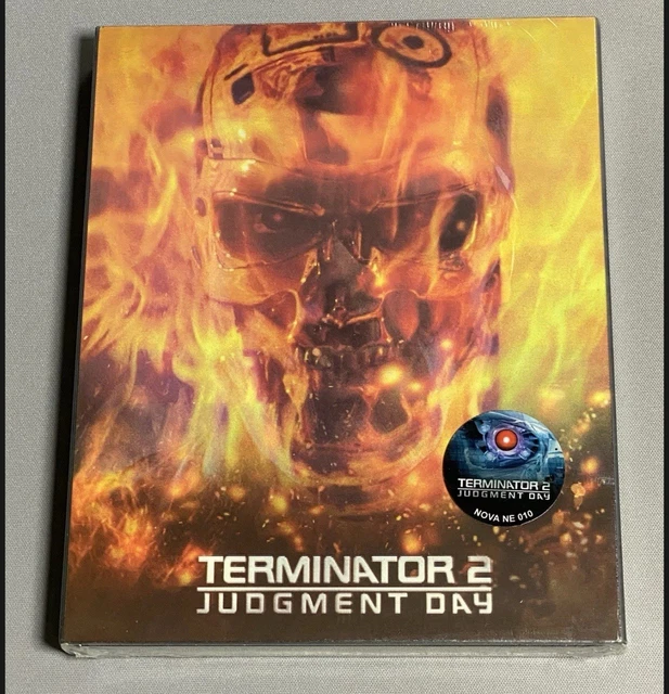 TERMINATOR 2: JUDGMENT Day Novamedia Lenticular Blu-ray Steelbook New ...