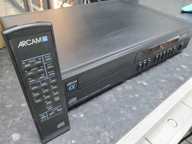 ARCAM ALPHA CD Player (Twin Power Transformer) | Inc Remote & Box £130. ...