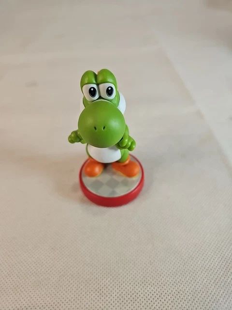 NINTENDO SUPER MARIO Bros Series Yoshi Amiibo Base Rossa Wii U Mario ...