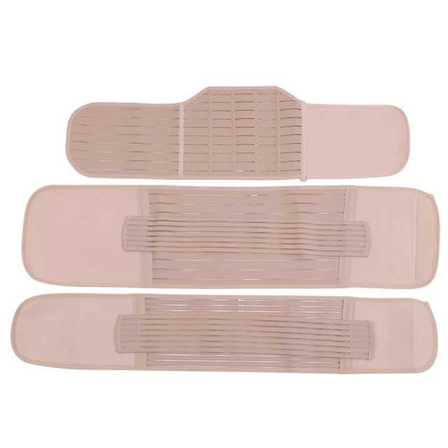 3PCS/SET POSTNATAL BANDAGE Post Pregnancy Belt Postpartum Slimming ...