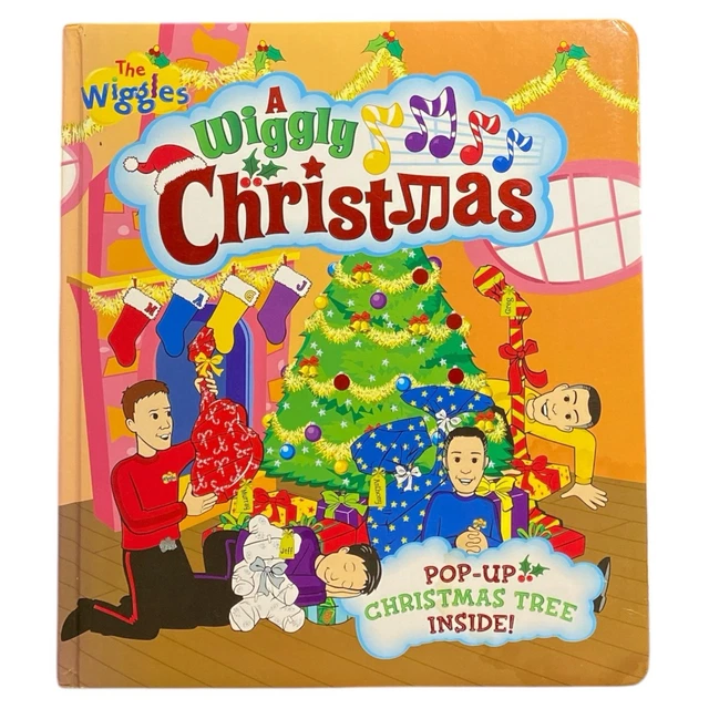 THE WIGGLES A Wiggly Christmas Book Pop-Up Tree Holiday Kids Hardcover ...
