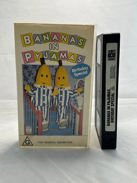 BANANAS IN PYJAMAS - Birthday Special (VHS, 1992) ABC Video Tape $10.00 ...