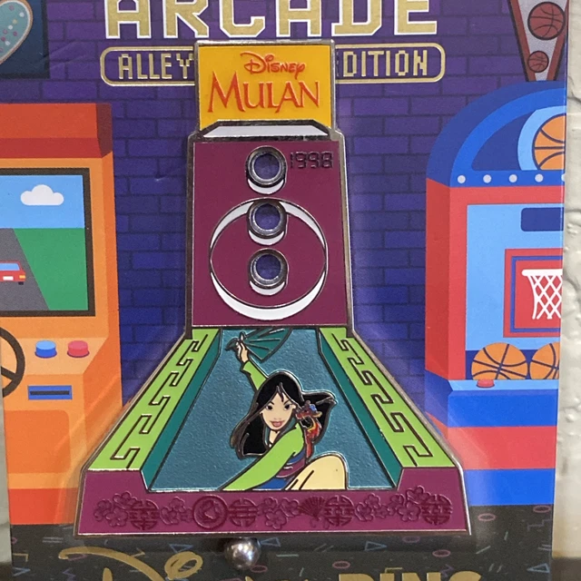 DISNEY ARCADE PIN Alley Bowler Mulan Limited Edition Of 2000 £16.43 ...