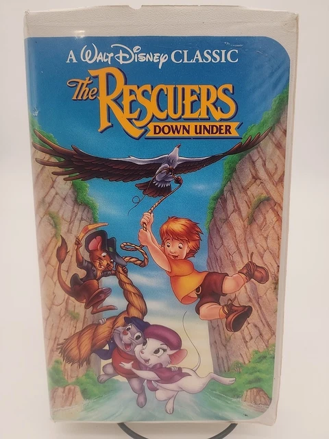 THE RESCUERS DOWN Under (VHS, 1991) Walt Disney Classic 90s Movie £7.37 ...