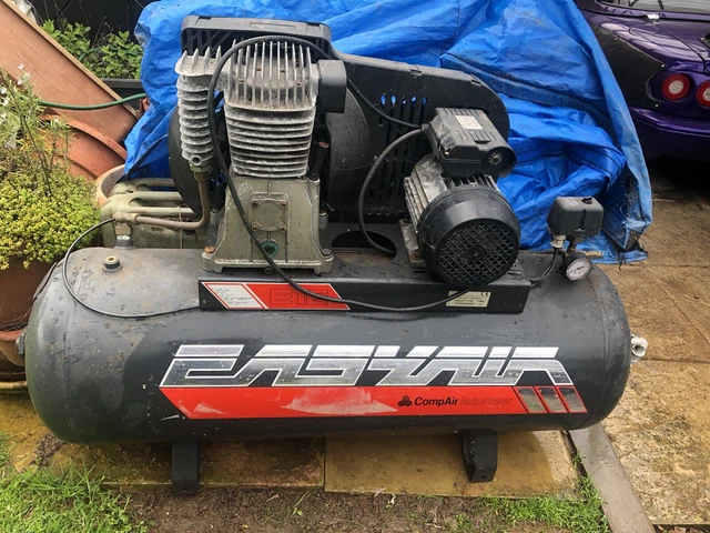 EASYAIR AIR COMPRESSOR 150 litre 3hp 240v EUR 213,57 - PicClick FR