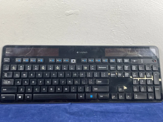LOGITECH K750 WIRELESS SOLAR BLACK KEYBOARD KEYCAPS (Y-R0016) £28.50 ...