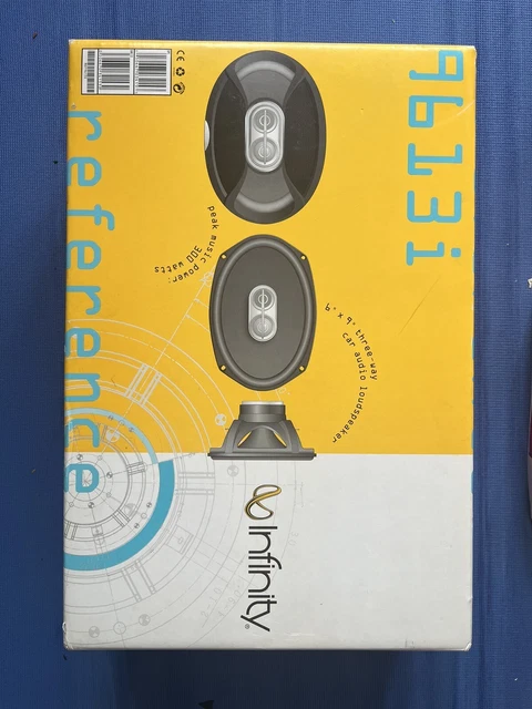 GENUINE HARMAN INFINITY 9613i Rear Speaker Pair - Never Opened Out Of ...
