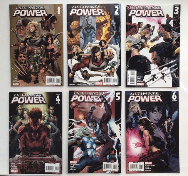 ULTIMATE POWER #1-6~2006 Marvel~Fantastic Four~ Bagged & Boarded Vf+/Nm ...