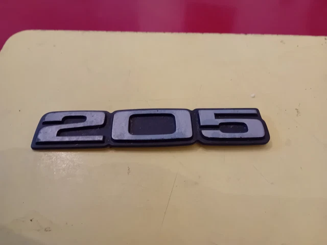 LOGO INSIGNE PEUGEOT 205 EUR 4,90 - PicClick FR