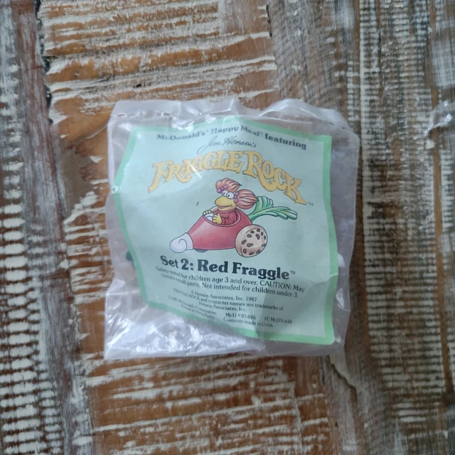 MCDONALD’S VINTAGE RED Fraggle Rock Happy Meal Toy 1987 NEW £4.25 ...