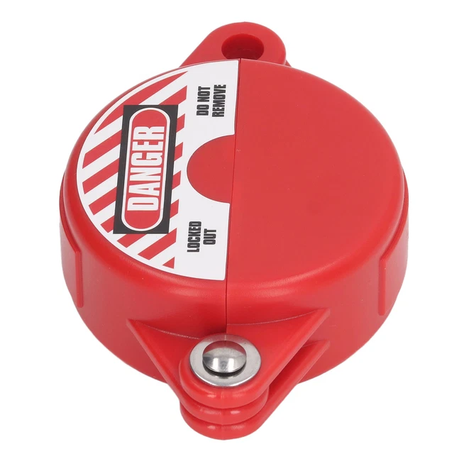GATE VALVE LOCKOUT Handwheel Lockout Industrial Valve Isolation Prevent ...