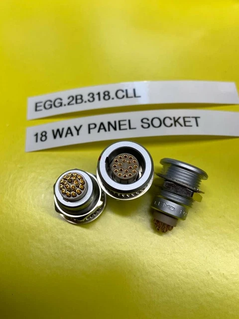 LEMO EGG.2B.318.CLL PRISE panneau 18 voies emballée individuellement ...