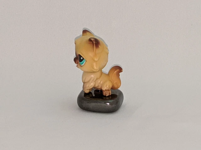 LITTLEST PET SHOP Magic Motion Brown Persian Cat (No Number) Authentic ...