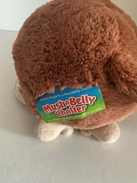 MUSHABELLY CHATTER LILA The Monkey Plush Soft Toy With Sound With Tag £ ...