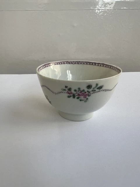 ANTIQUE 18TH CENTURY Chinese Export Porcelain Qianlong Tea Bowl Cup 7 ...