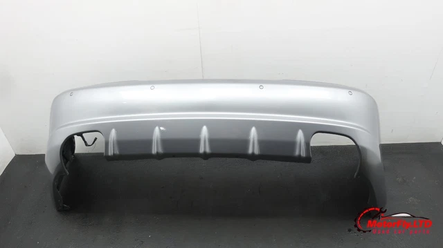 MERCEDES SL CLASS R230 Facelift Rear Bumper With Pdc In Silver ...
