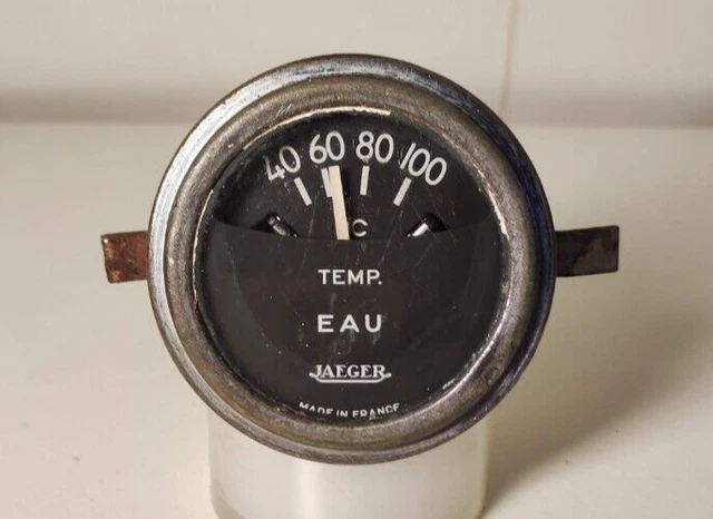 JAEGER GAUGE OIL Pressure Pressure Gauge Alfa Romeo Abarth Oil Pressure ...