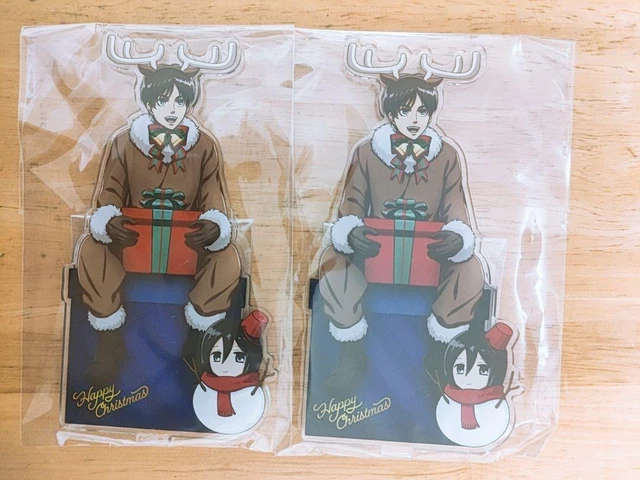 L'ATTACCO DEI GIGANTI Eren Jaeger Mikasa Ackerman Sunshine City Prince ...