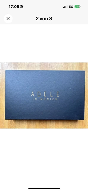 ADELE IN MUNICH VIP Box Inklusive Konfetti Und Autogramm Karte vom 30. ...