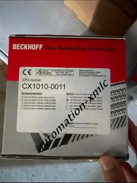 CX1010-0011 CX1010-0011 CPU Modules Brand New DHL Fast Shipping #A6 $2,642.46 - PicClick AU