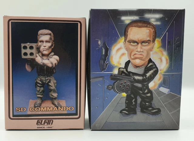 ARNIE : TERMINATOR T-800 & Commando Deformed Version Model Kits £45.00 ...