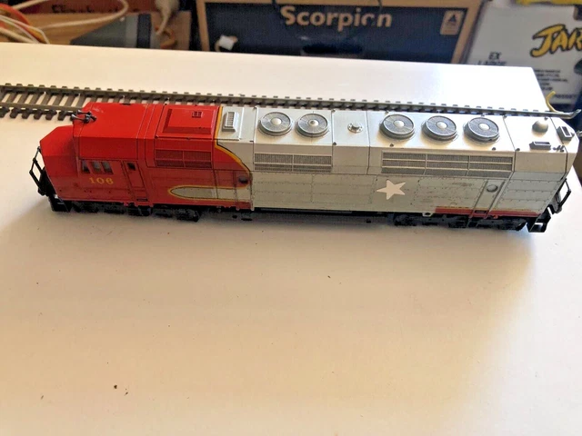 LIMA MODEL RAILWAYS Santa Fe Locomtoive 106 $39.00 - PicClick AU