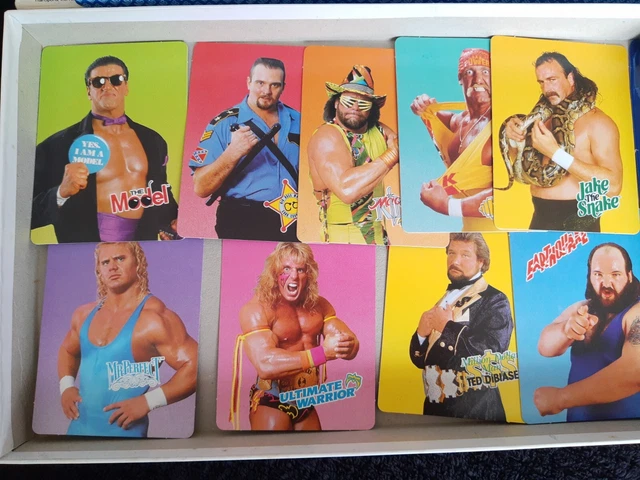 VINTAGE MB GAMES WWF Wrestling Challenge Board Game Boxed Original ...