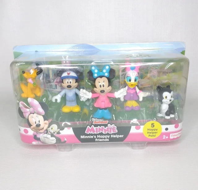 DISNEY JUNIOR FISHER-PRICE Minnie Mouse Minnie's Happy Helper Friends 5 ...