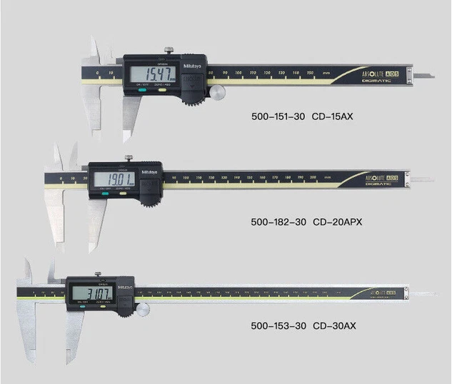 MITUTOYO JAPAN 500-196-30 150mm/6" Absolute Digital Digimatic Vernier ...