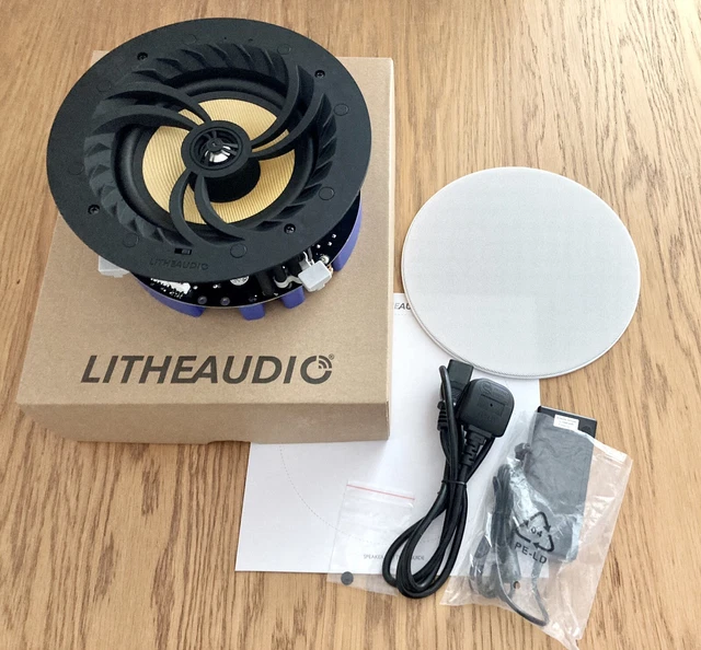 LITHE AUDIO WI-FI Ceiling Speaker LWFI 6.5’’ 60W RMS 8 Ohms W/Box ...