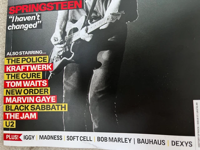 THE HISTORY OF Rock magazine #17 2026: 1981 Bruce Springsteen, The ...