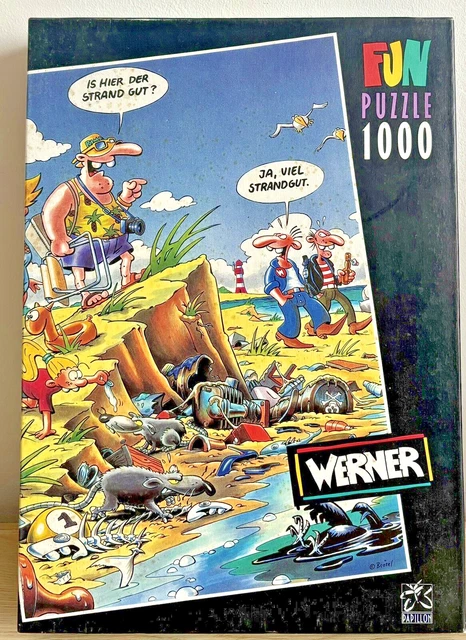 WERNER BRÖSEL PAPILON Puzzle Fun 1000 Teile Strandgut EUR 34,99 ...