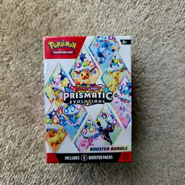 POKÉMON TCG SCARLET & Violet - Prismatic Evolutions Booster Bundle FAST ...