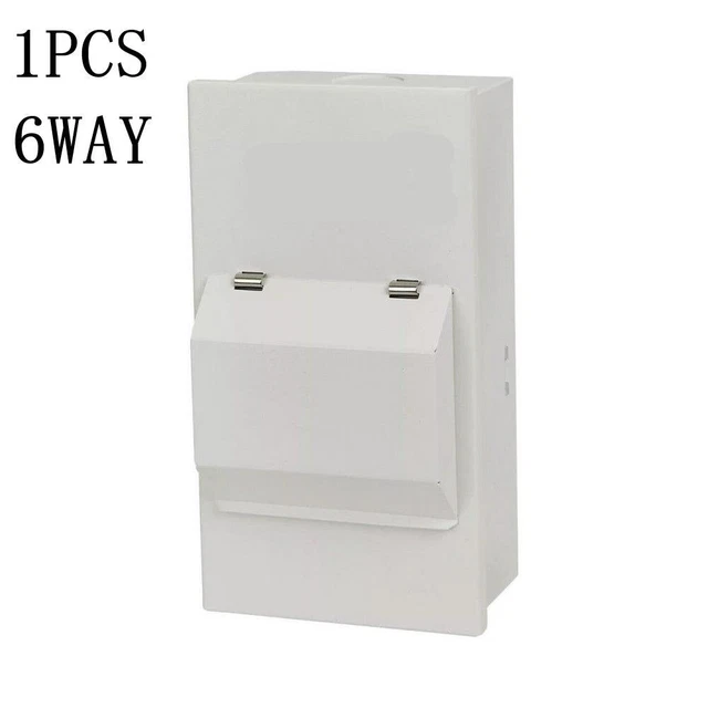 CONSUMER UNIT BOX Switch Box 4 Usable Ways 6 Way Clad Composite Unit C ...