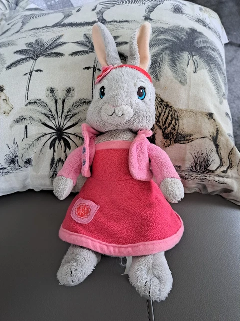 PETER RABBIT LILY Bobtail Soft Toy Plush Toy 35cm Talking 2013 £4.99 ...