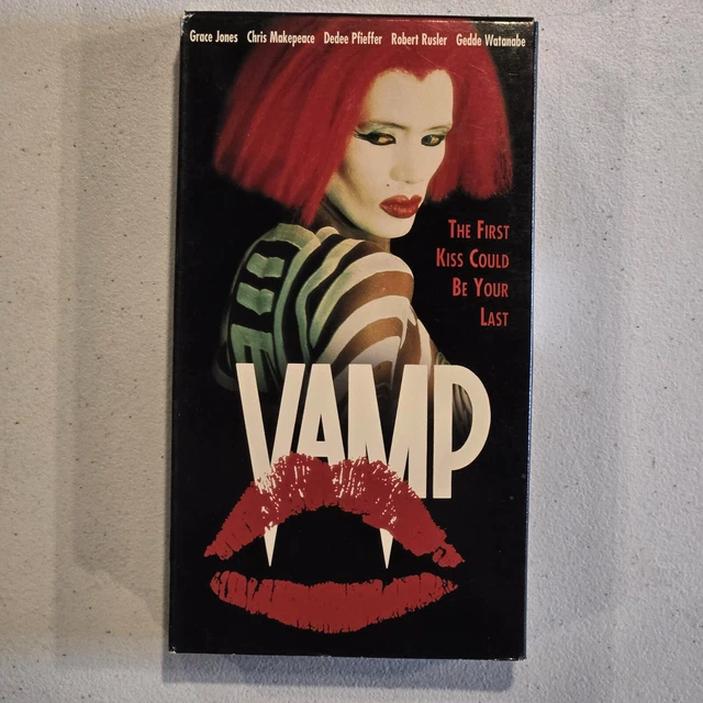 VAMP VHS 1986 CULT CLASSIC VAMPIRE HORROR - RARE OOP 2001 GRACE JONES ...