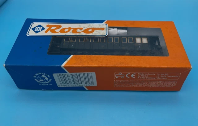 ROCO 44825 HO GAUGE DRG 3RD CLASS PASSENGER COACH No 9380 – BOXED £3.99 ...