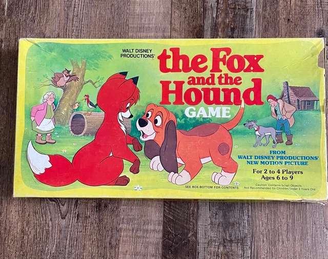 VINTAGE DISNEY'S THE Fox And The Hound Board Game By Whitman 1981 ...